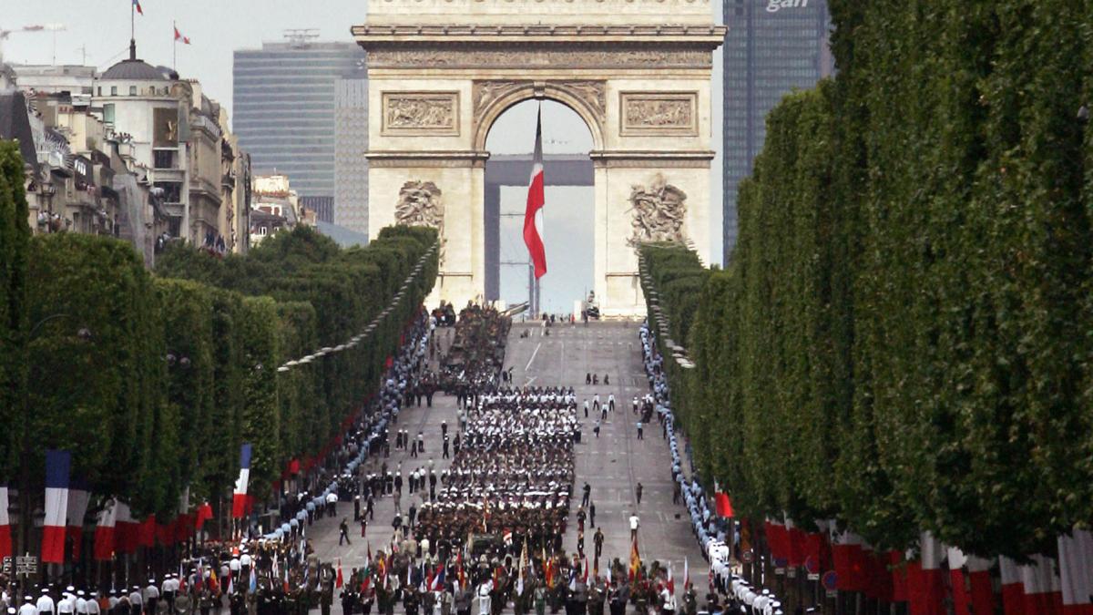 Ziua Franţei, in culorile Europei