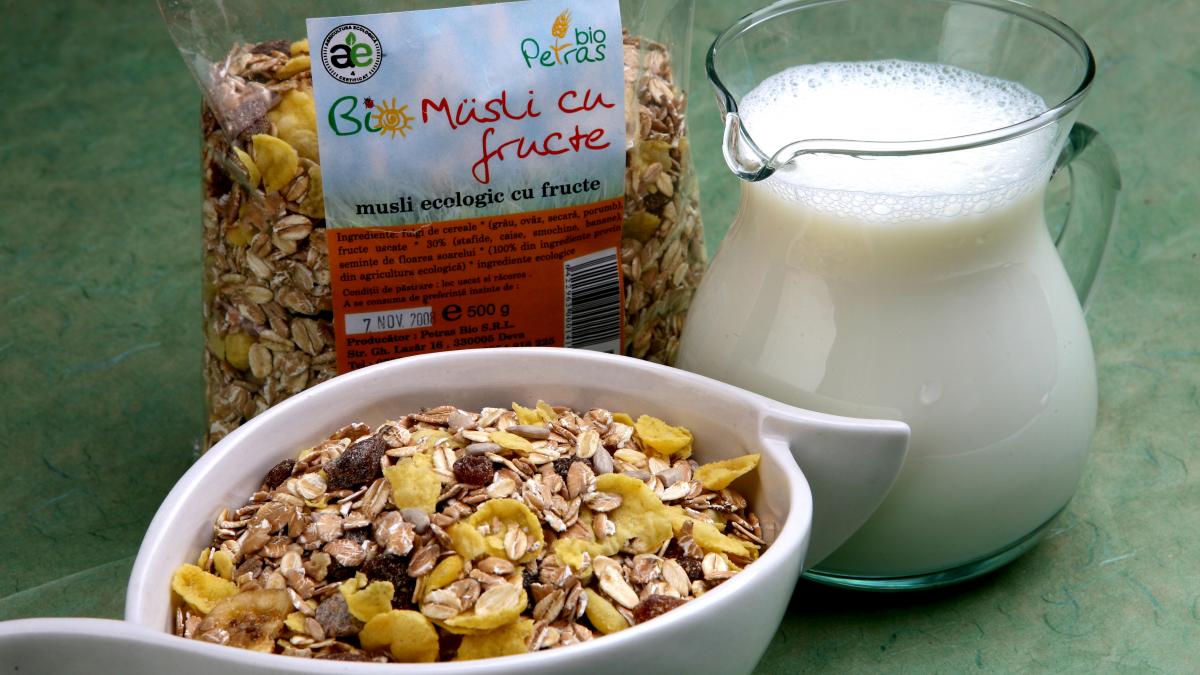 Produsul zilei - Bio musli cu fructe uscate
