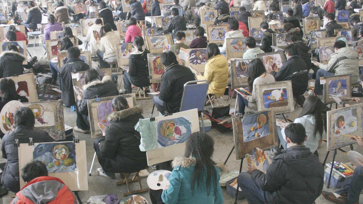 Admitere la Artă şi Design în China