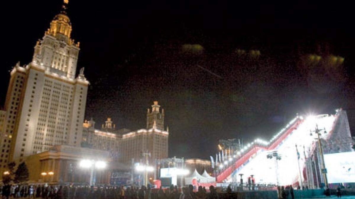 Noapte albă la Moscova