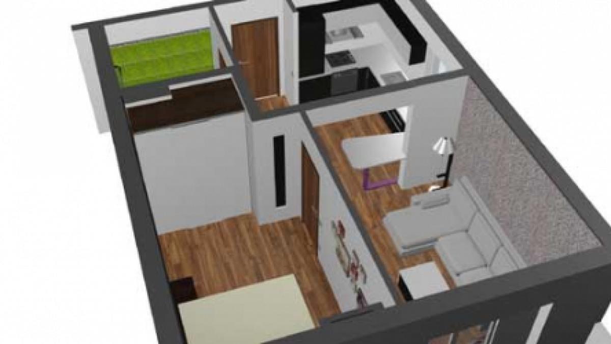 Transformarea unei garsoniere în apartament