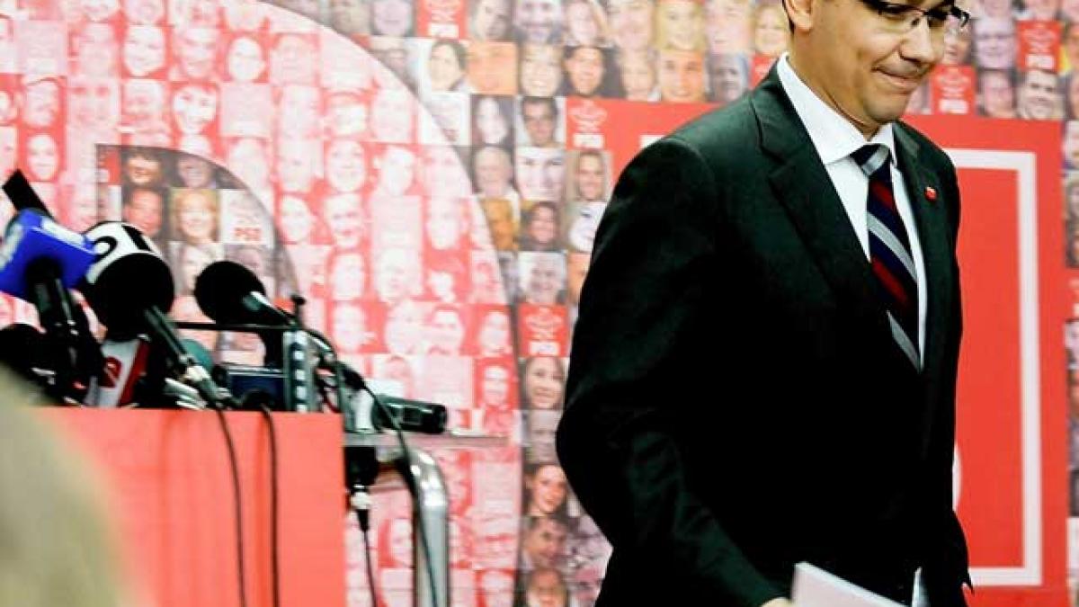 Ponta: "Doar doi lideri PSD sunt împotriva coaliţiei cu PD-L: Iliescu ...