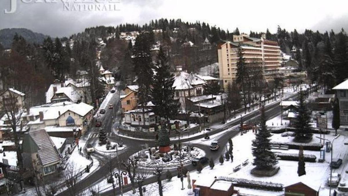 Ninge în aproape toată ţara. Urmăreşte evoluţia vremii pe webcam ...