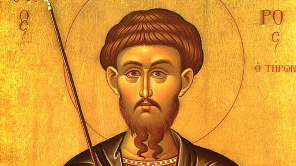 Sfântul Teodor Tiron şi sâmbăta Moşilor de iarnă