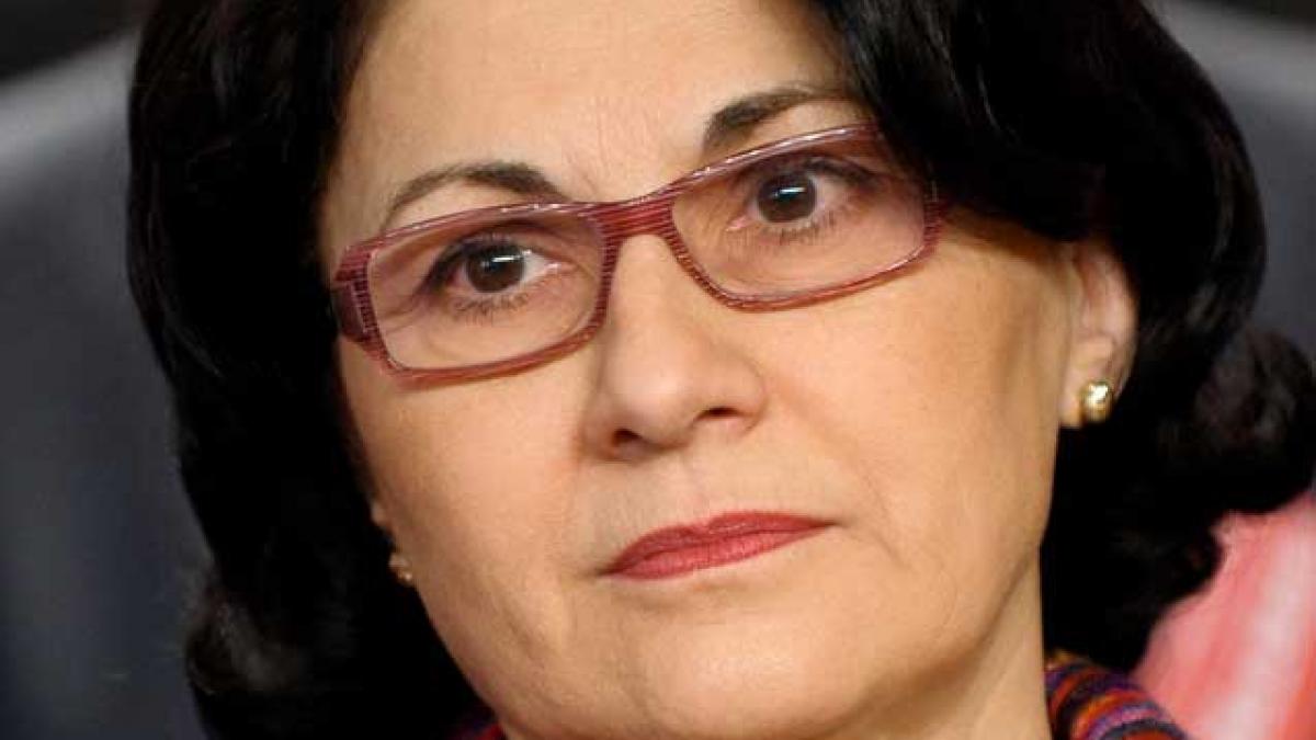 Ecaterina Andronescu a câştigat la Curtea de Apel Bucureşti procesul cu ...