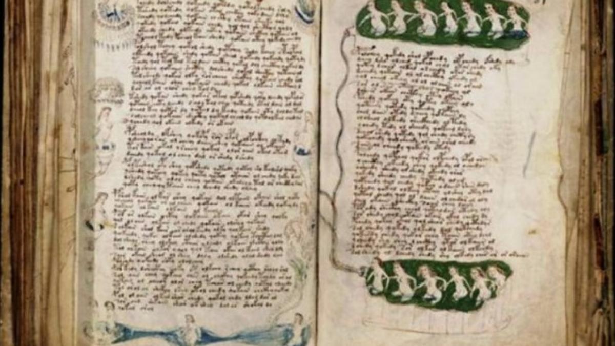 Cel mai MISTERIOS manuscris medieval a fost DECRIPTAT. "Textul este ...