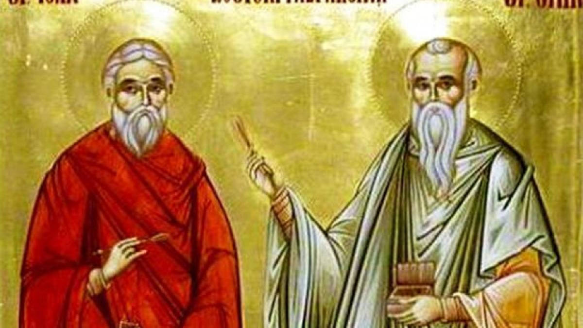 SINAXAR. Aducerea moaştelor Sf. Mc. doctori fără de arginţi Chir şi ...