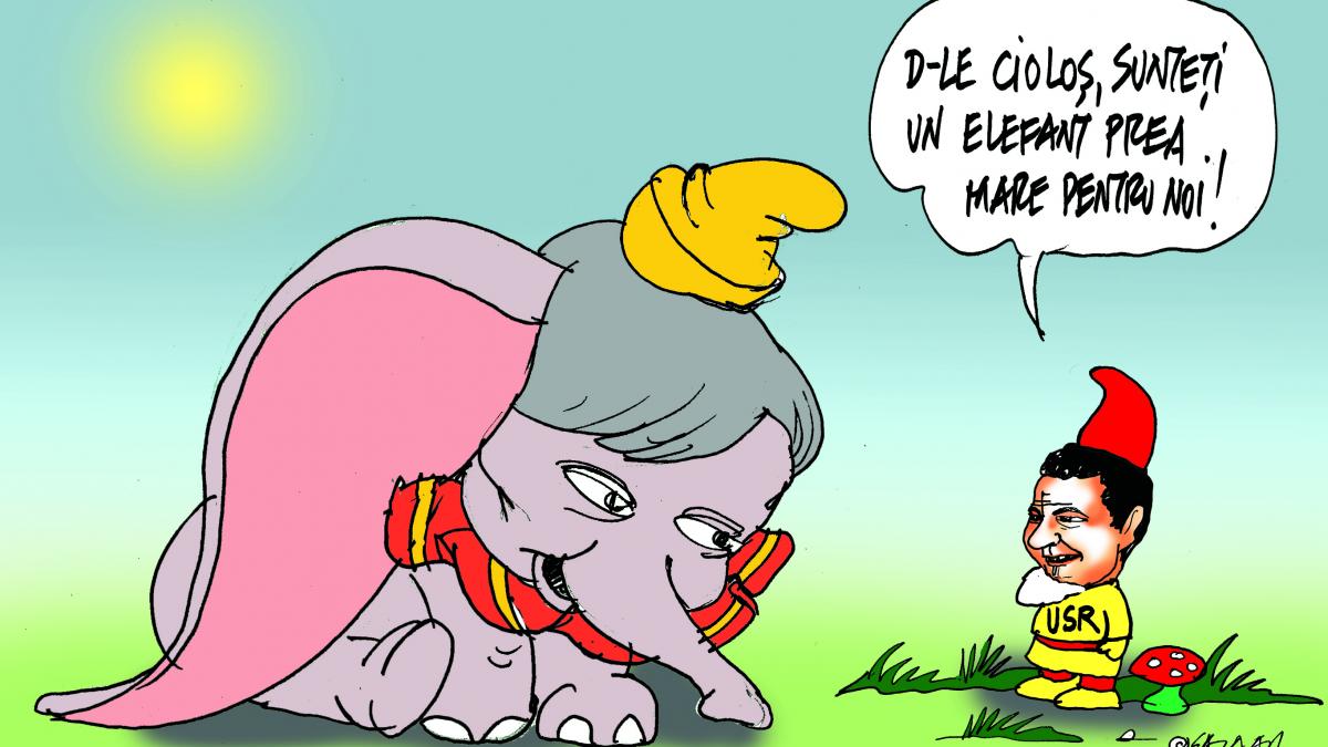 “Elefantul” Cici l-a băgat în sperieţi pe Nicuşor