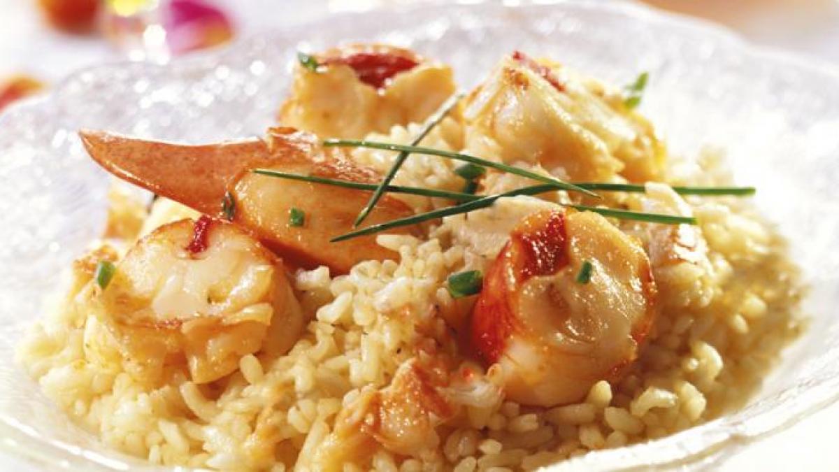Rețeta zilei: Risotto cu homar