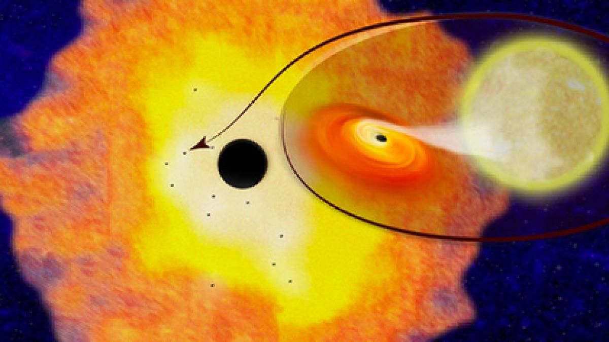 Mii de gauri negre in centrul Caii Lactee!