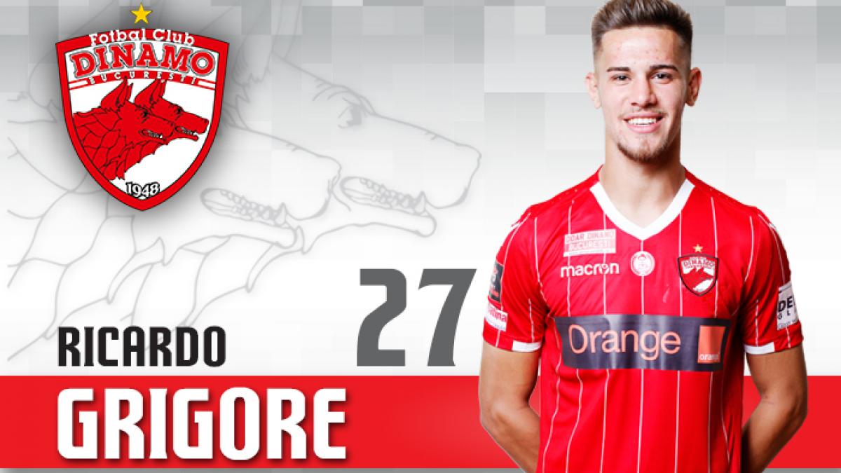 Fotbal: Ricardo Grigore (Dinamo): Mircea Rednic îmi dă încredere, sper să nu îl dezamăgesc şi să ...