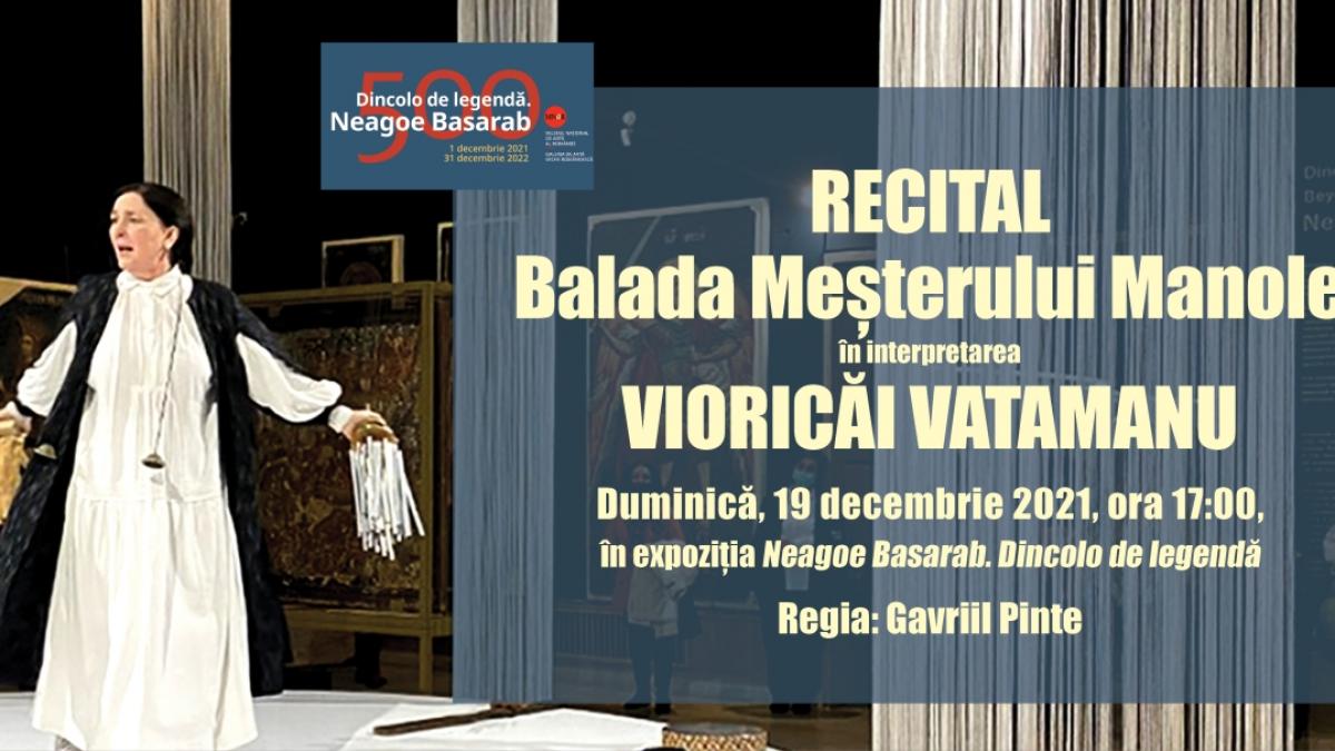 Legenda Meșterului Manole în Galeria de Artă Veche Românească a MNAR