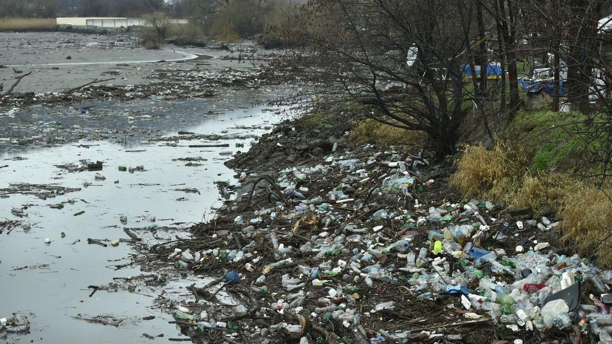 PET, caserolă, furculiță. Topul poluării cu plastic, în râurile noastre