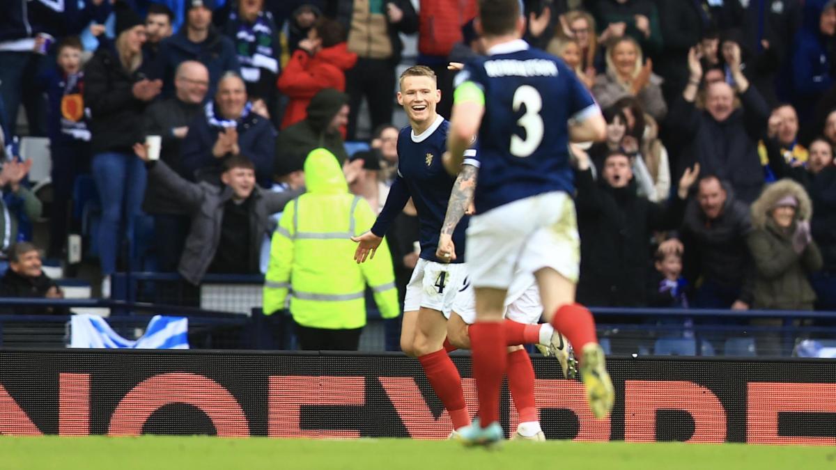 Spania, învinsă de Scoția. Surpriza etapei în preliminariile EURO 2024, dubla lui McTominay