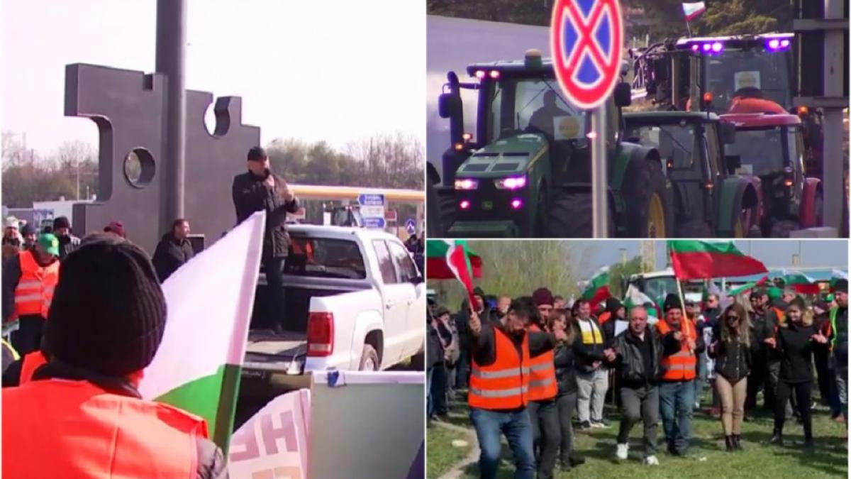 Proteste de amploare ale fermierilor din România și Bulgaria. Prima ...