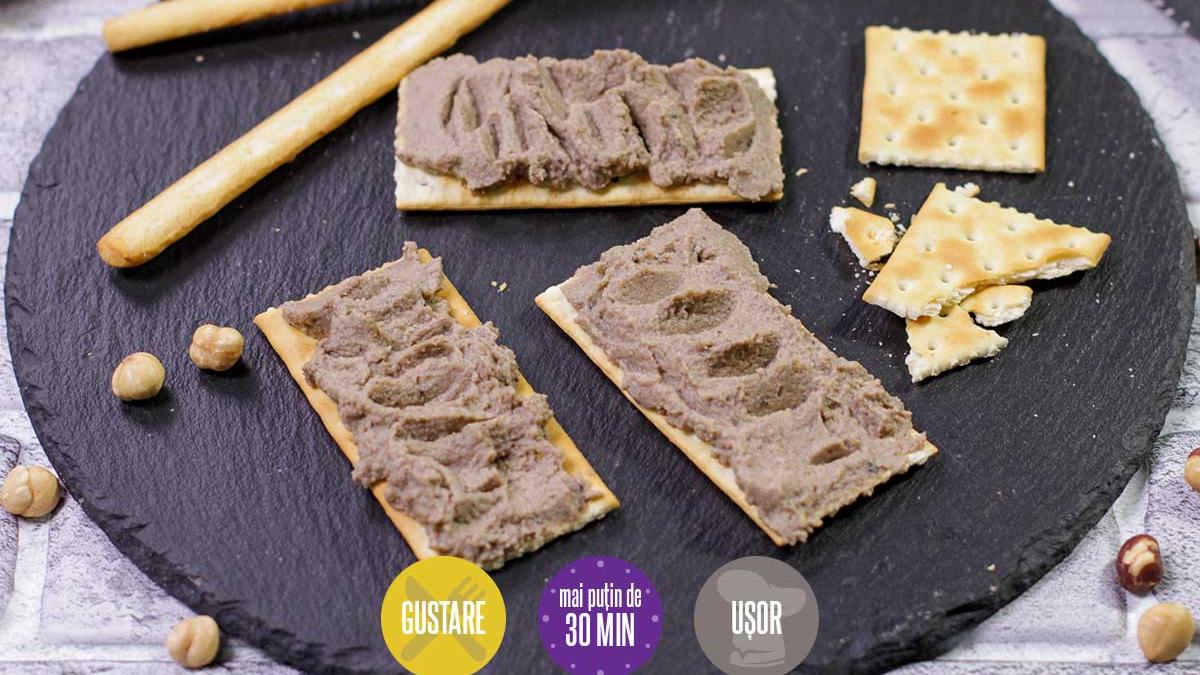 Rețetă de post: Pate de ciuperci