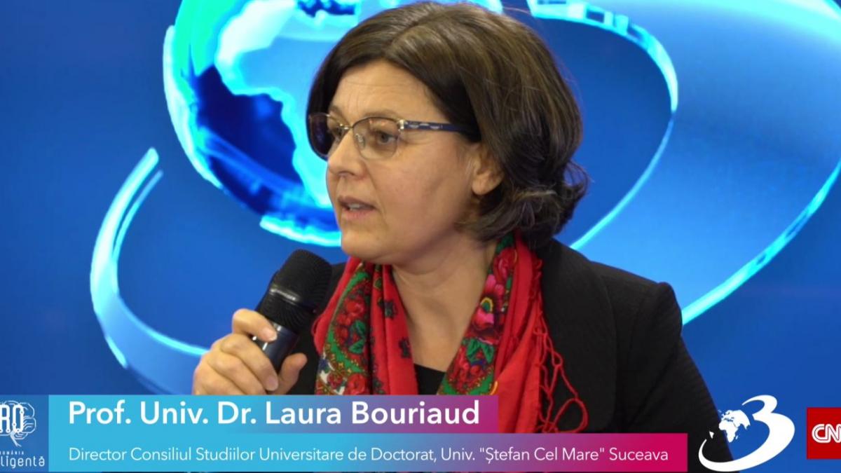 Prof. univ. dr. Laura Bouriaud de la Universitatea „Ștefan Cel Mare ...