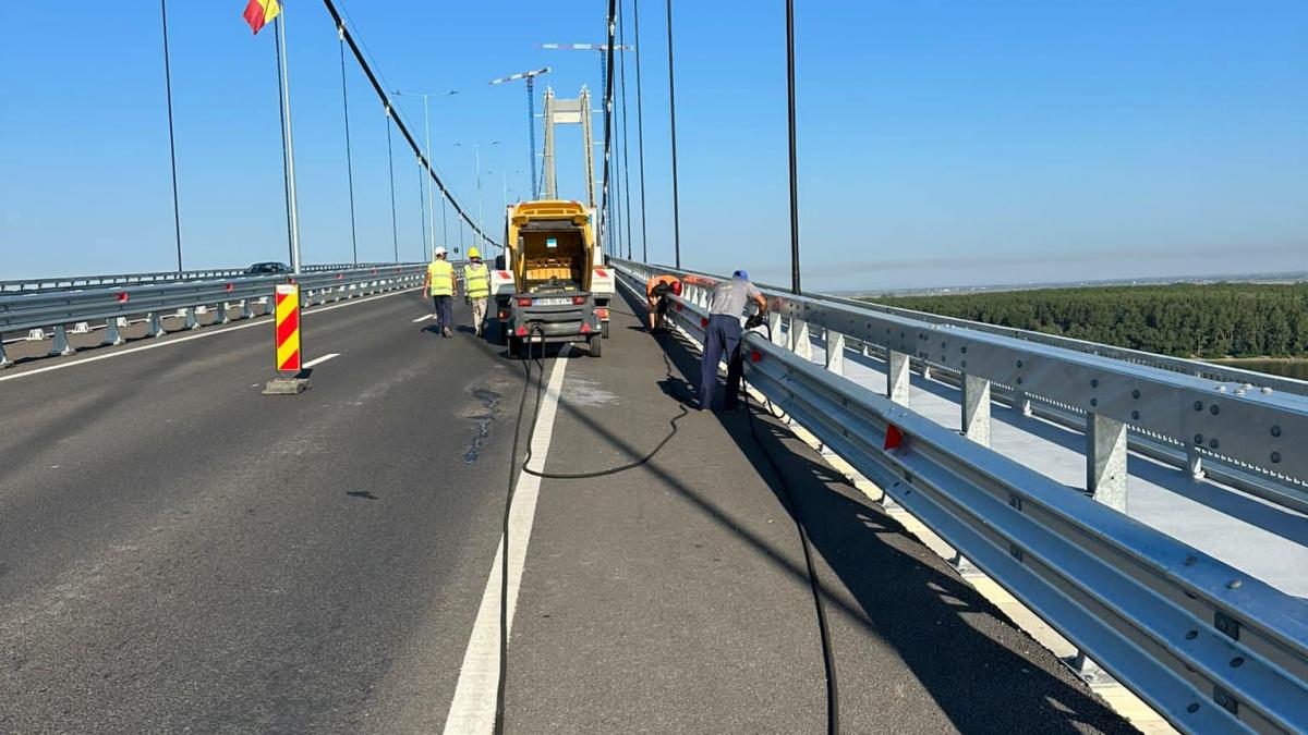 Lucrările de reparație pe Podul dintre Ruse și Giurgiu au fost finalizate