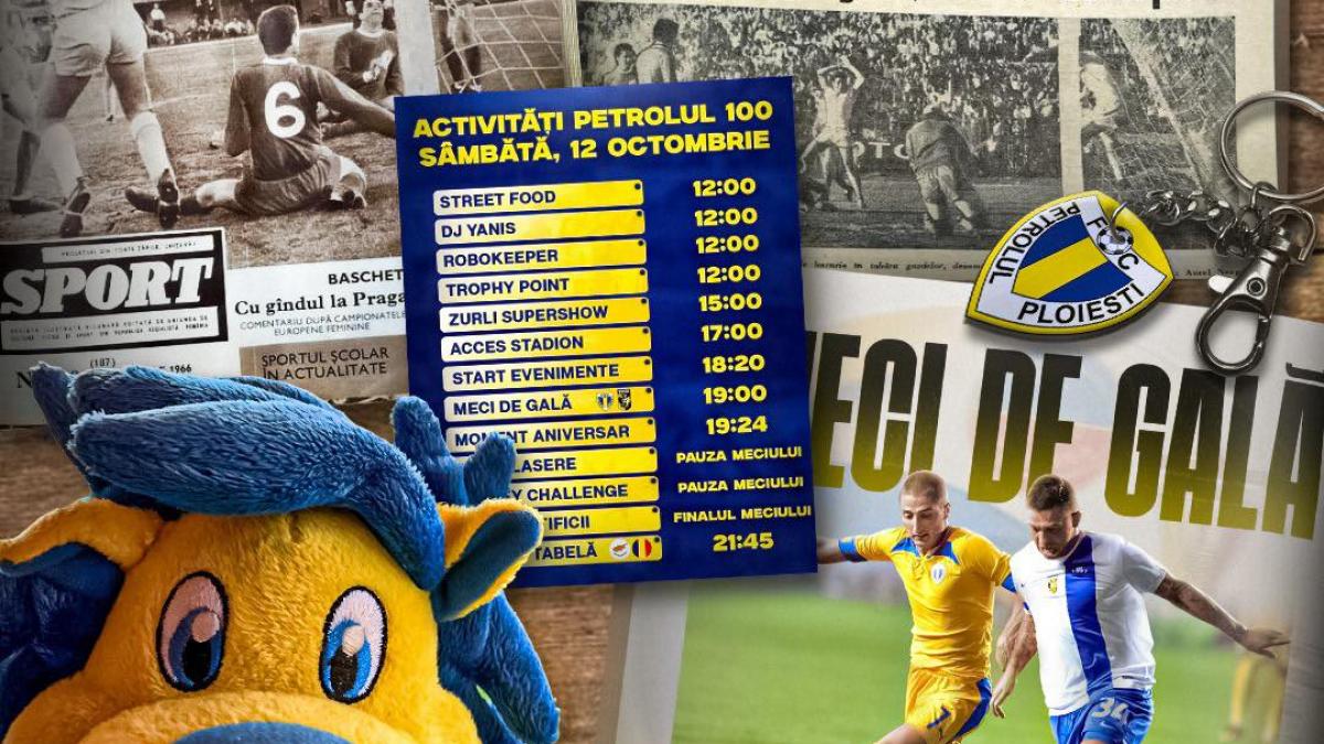Ziua petroliștilor! Petrolul Ploiești aniversează astăzi 100 de ani de ...