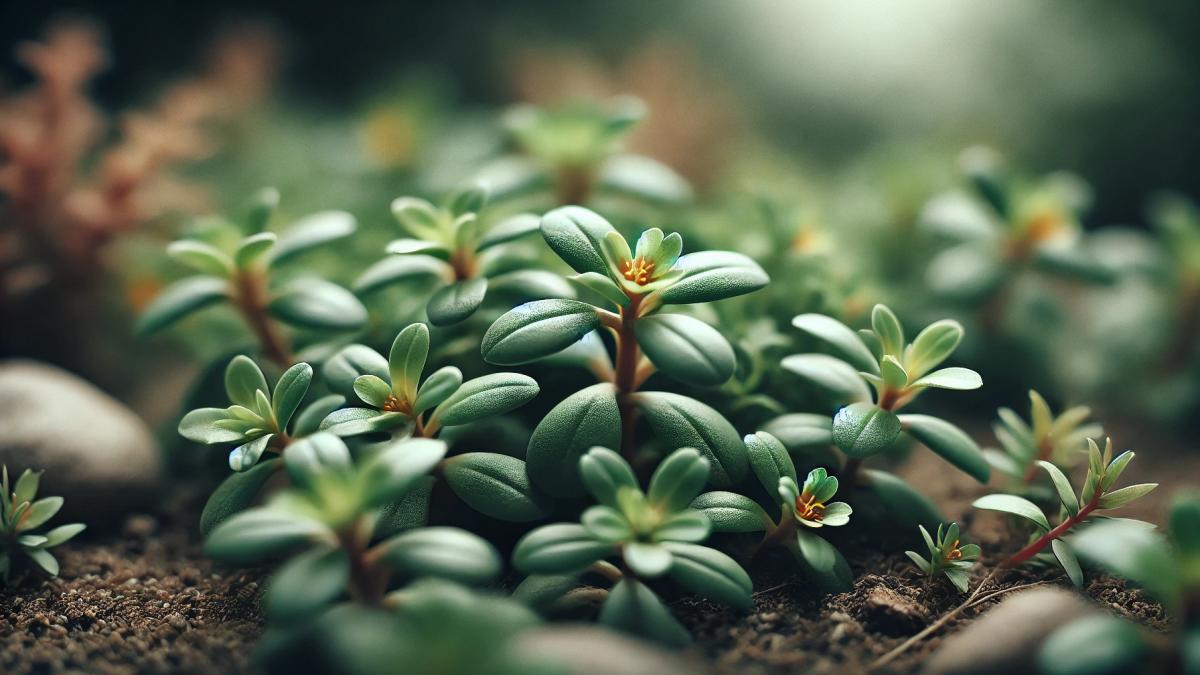 Iarba grasă, mai mult decât o buruiană: Remediul natural pentru inimă ...