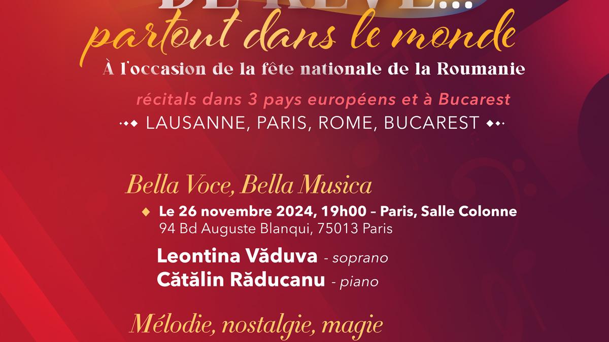 Mezzosoprana Ruxandra Donose și soprana Leontina Văduva, recitaluri la ...