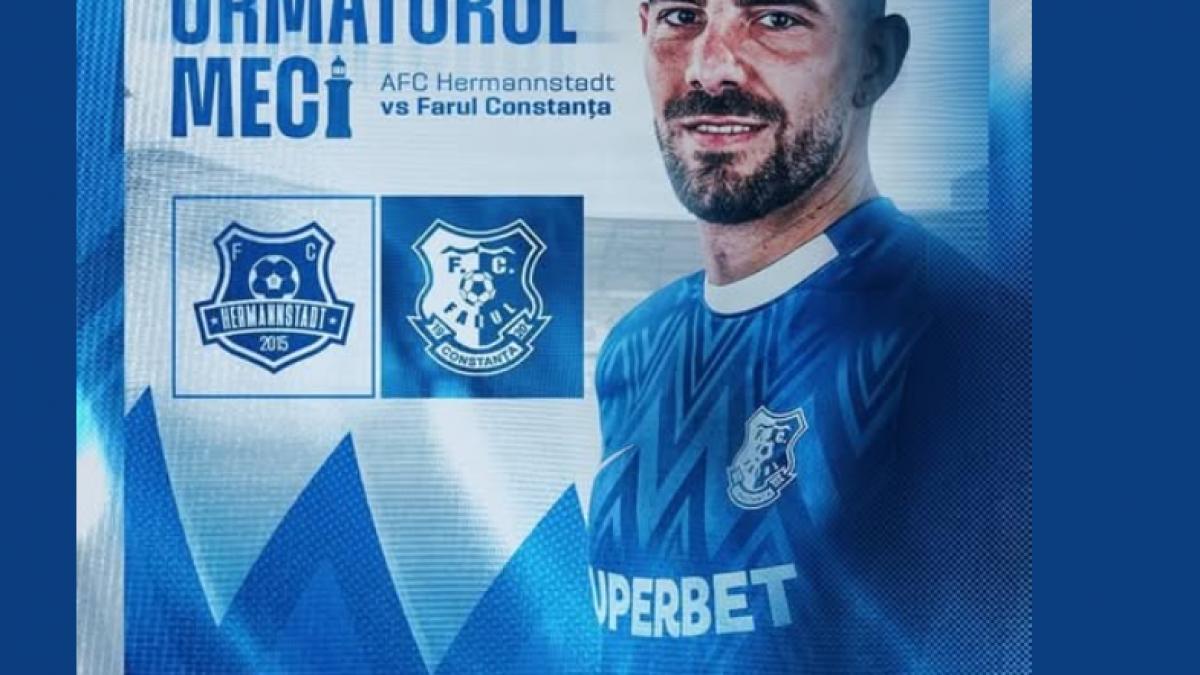 Superliga de fotbal: FC Hermannstadt și Farul Constanța se întâlnesc la ...
