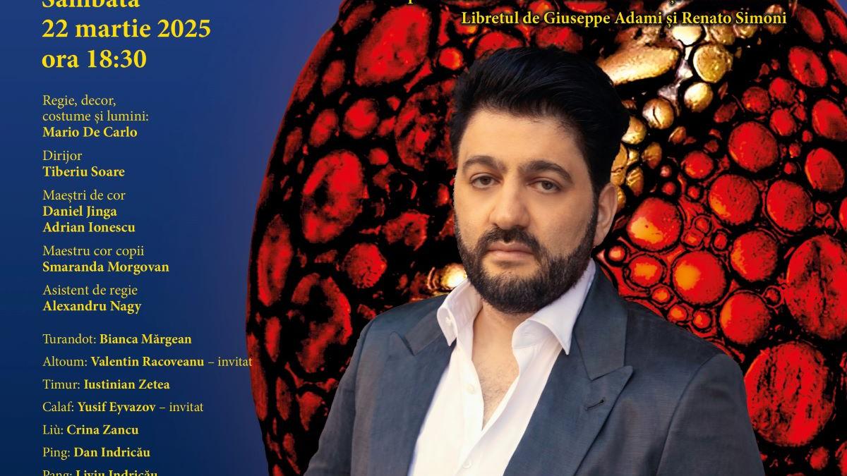 Opera Națională București prezintă, sâmbătă, 22 martie, Turandot de ...