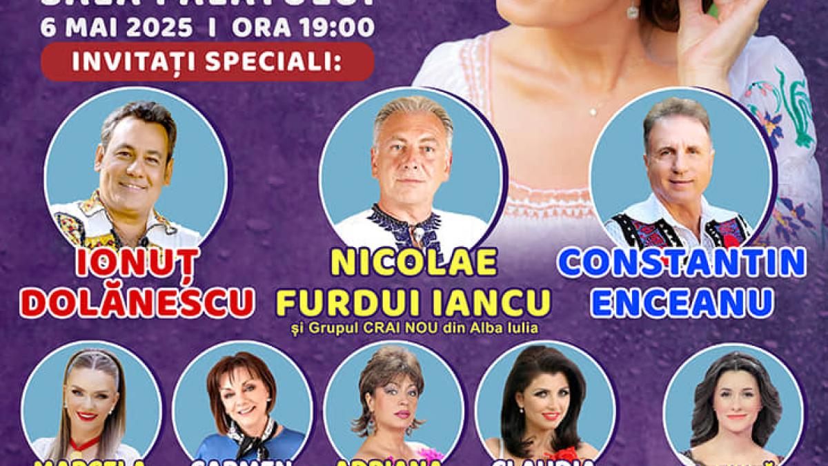 Sărbătoare la Palat – Spectacol Aniversar Maria Ionescu Căpitănescu, pe ...