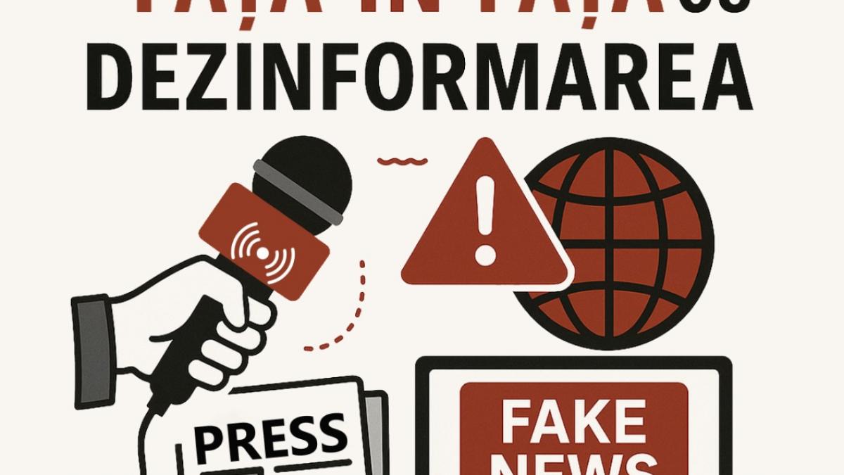 „Jurnalismul față în față cu dezinformarea”: Serie de dezbateri pe tema ...