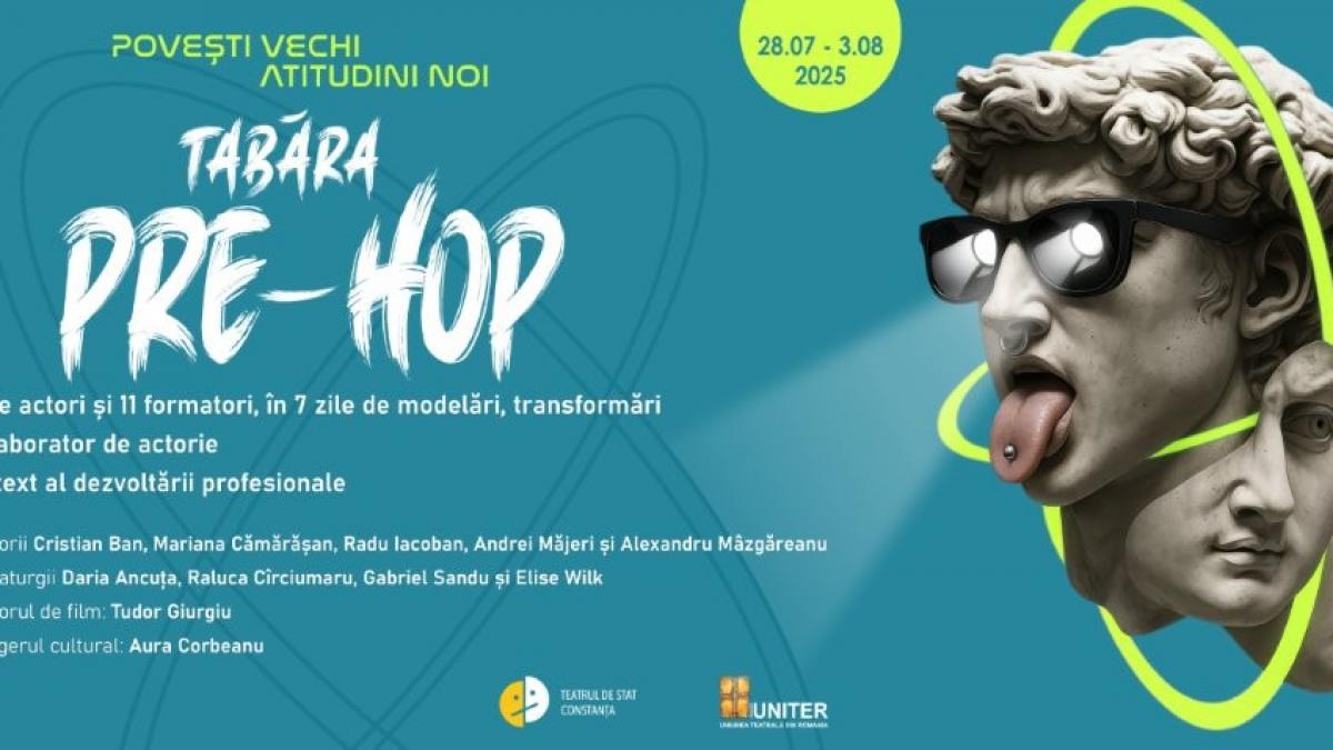 Tabăra Pre-HOP, laborator de creație pentru tinerii actori