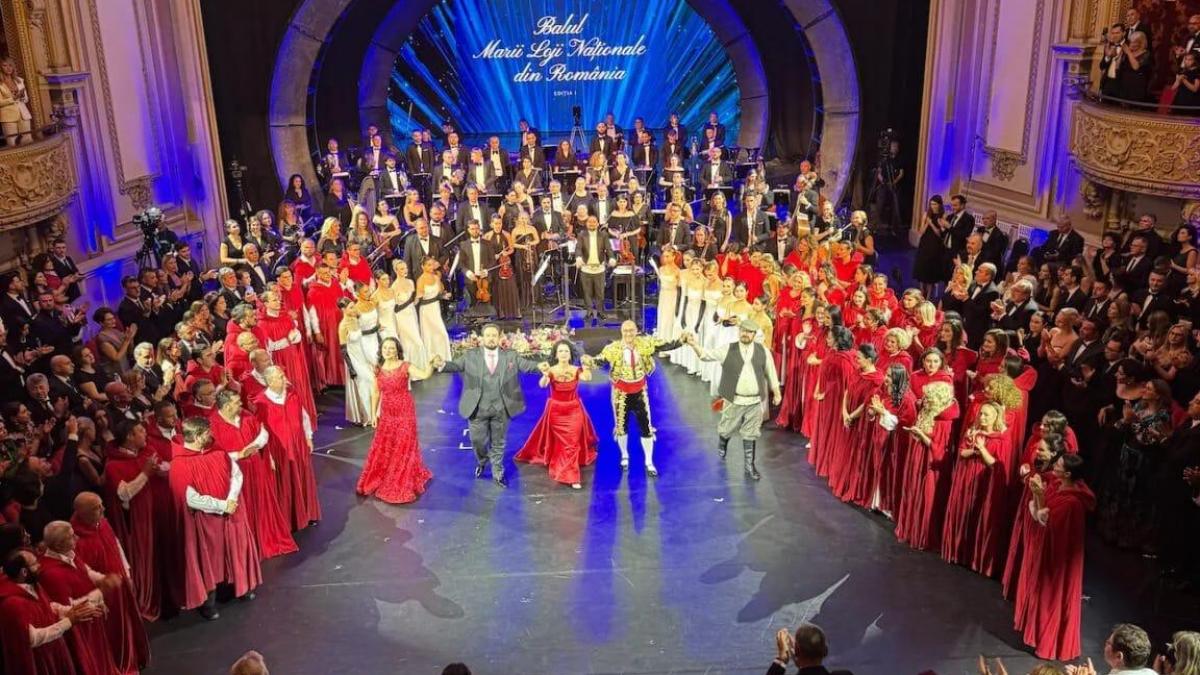 Seară de gală la Opera Națională: MLNR a inaugurat Anul Masonic cu ...