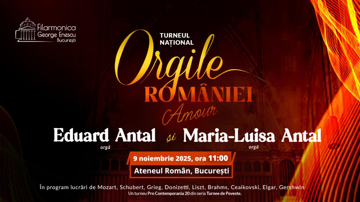 Turneul Național Orgile României - Amour ajunge la București. Un ...