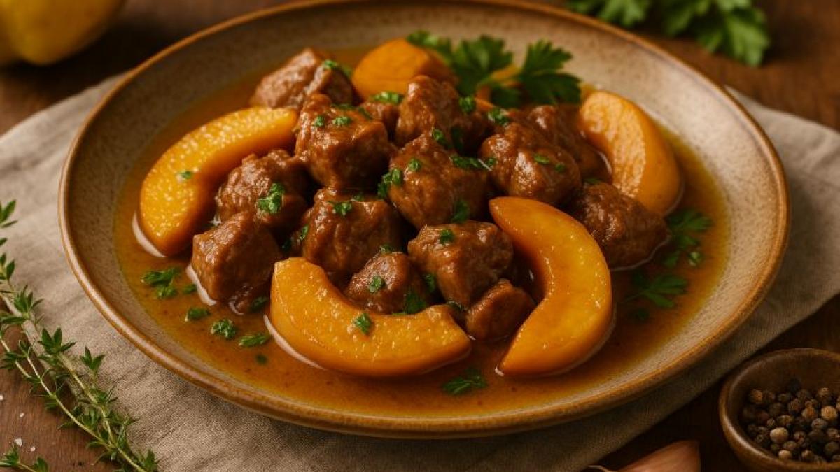 Rețete de toamnă: pui, porc și rață cu gutui caramelizate