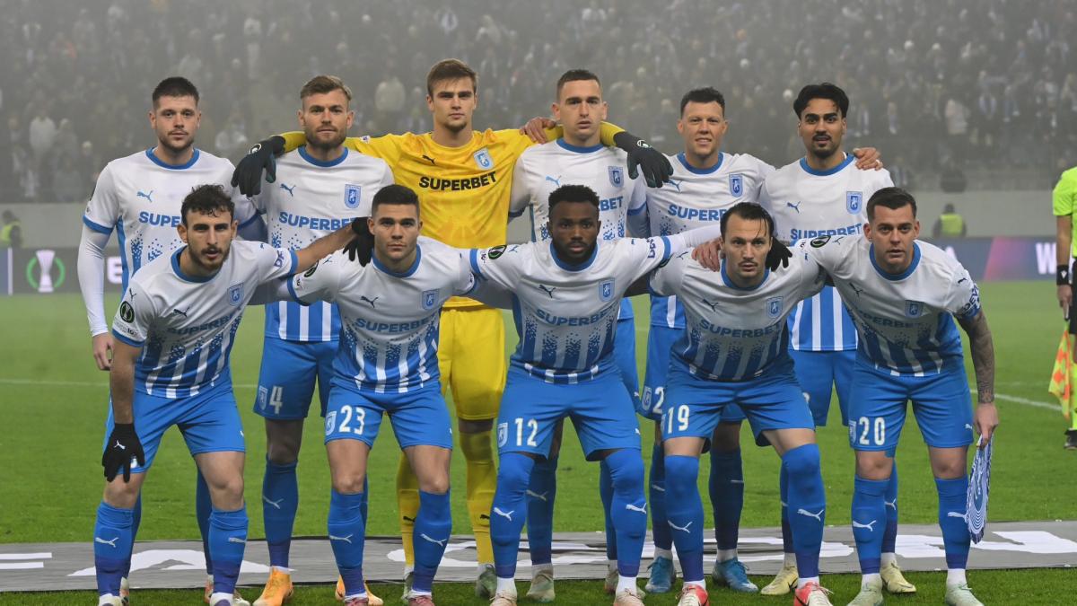 Universitatea Craiova pierde cu Sparta Praga în Conference League