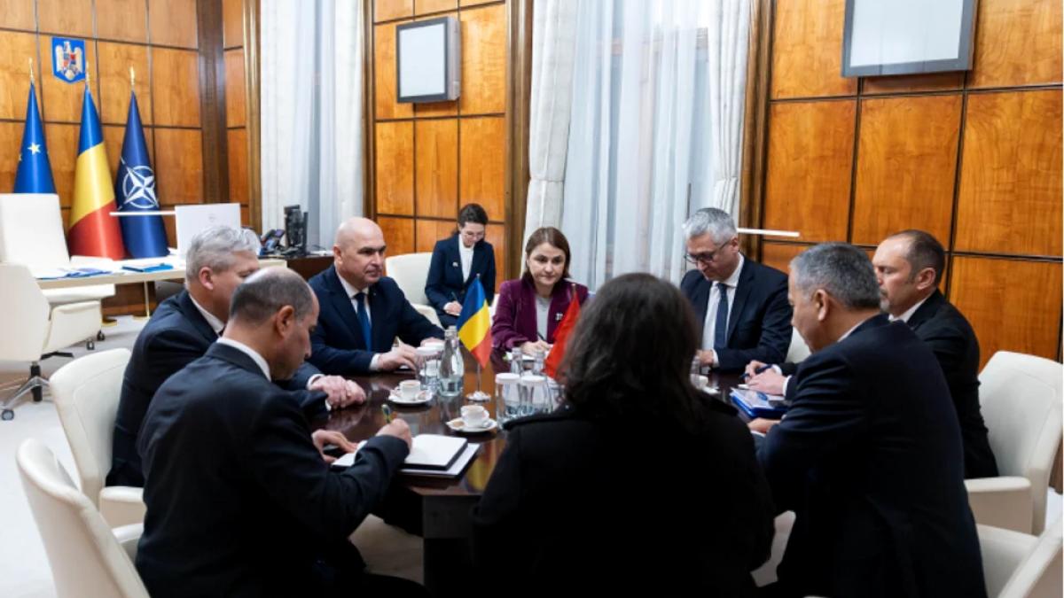 Premierul Ilie Bolojan s-a întâlnit cu ministrul de Interne al Turciei ...