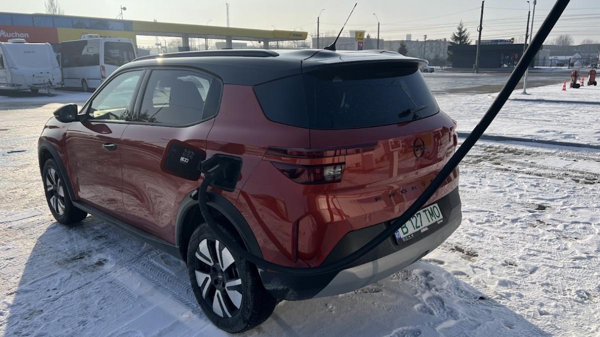 Test extrem cu mașina electrică: Cum se comportă Opel Frontera la -7 grade