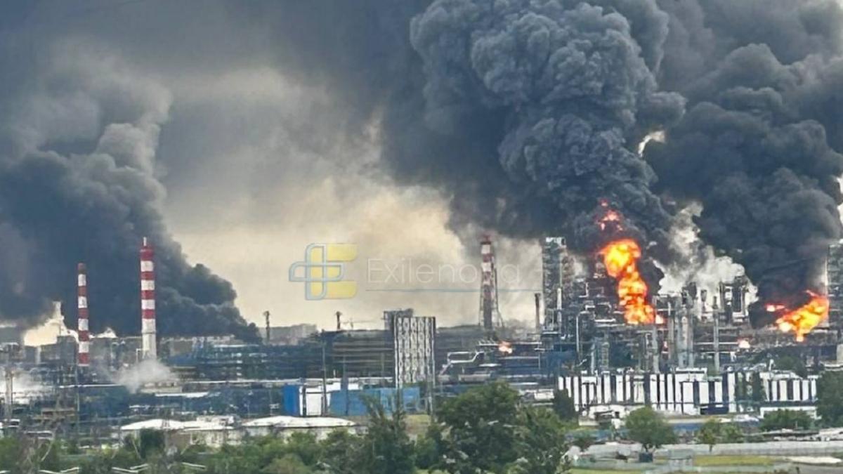 Rafinărie din Moscova, lovită pentru a doua oară într-o săptămână de ...