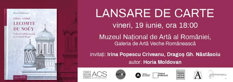 Lansare de carte: Émile-André Lecomte du Noüy – Cultura arhitecturală ...